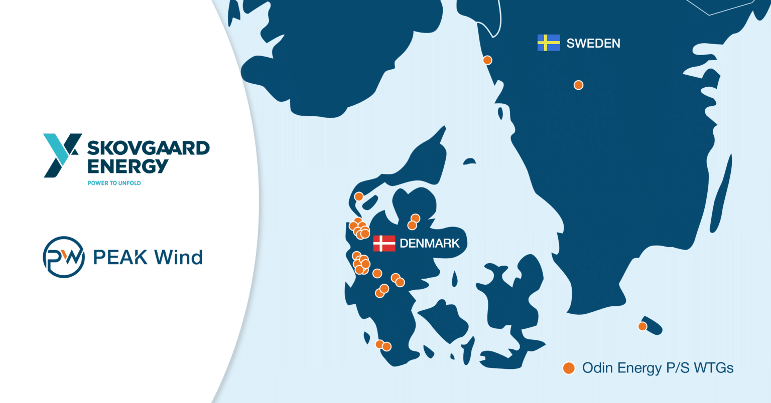 PEAK Wind Supports Skovgaard in Divestment of Odin Energy